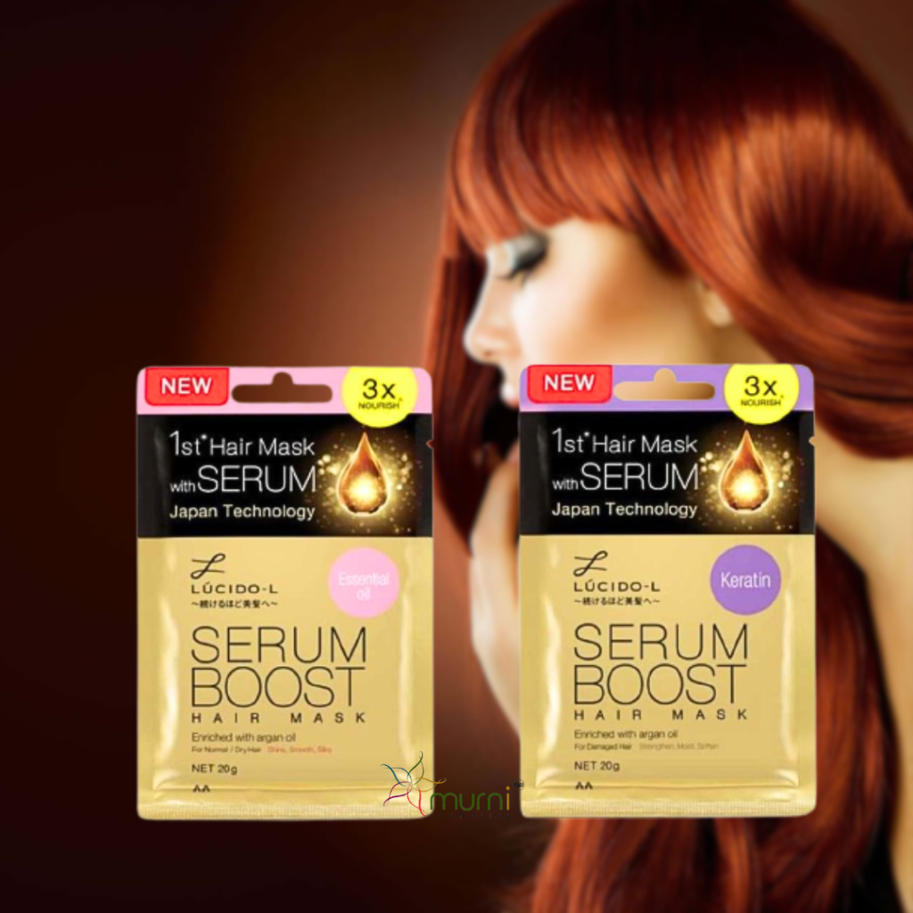 Jual LUCIDOL SERUM BOOST HAIR MASK SACHET 20G | Shopee Indonesia
