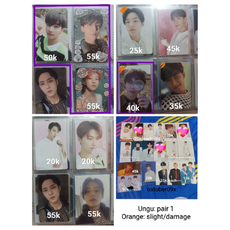 Jual SEVENTEEN PHOTOCARD JEONGHAN MINGHAO THE 8 DIGICODE VERNON FTS LOOP JEONGHAN HANA HENGGARAE ...