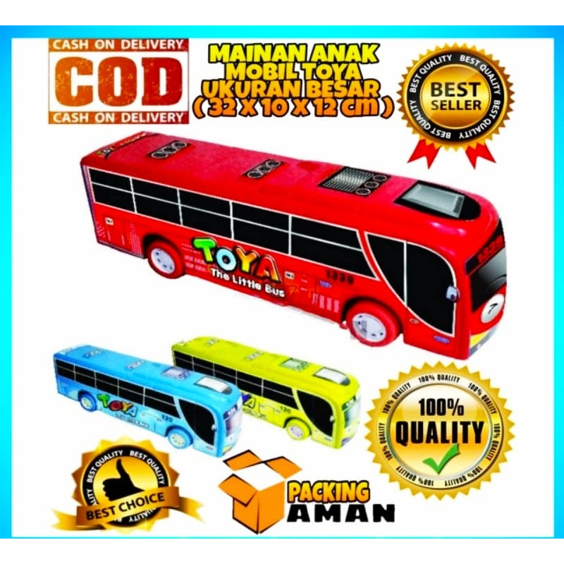 Jual Mainan Mobil Bis Toya ukuran besar WJS 159 | Shopee Indonesia