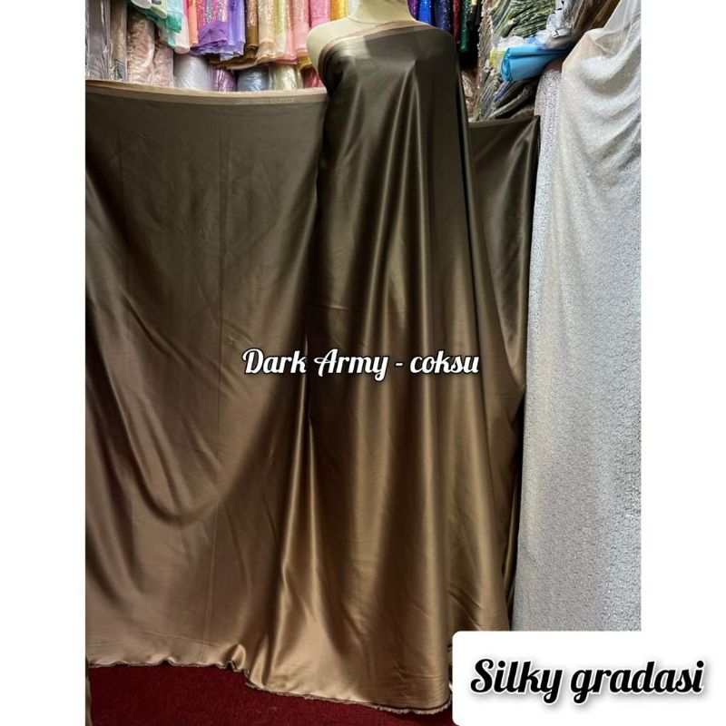 Jual Kain Silk Gradasi / Kain Ombre Gradasi / Kain Gradasi / Kain ...