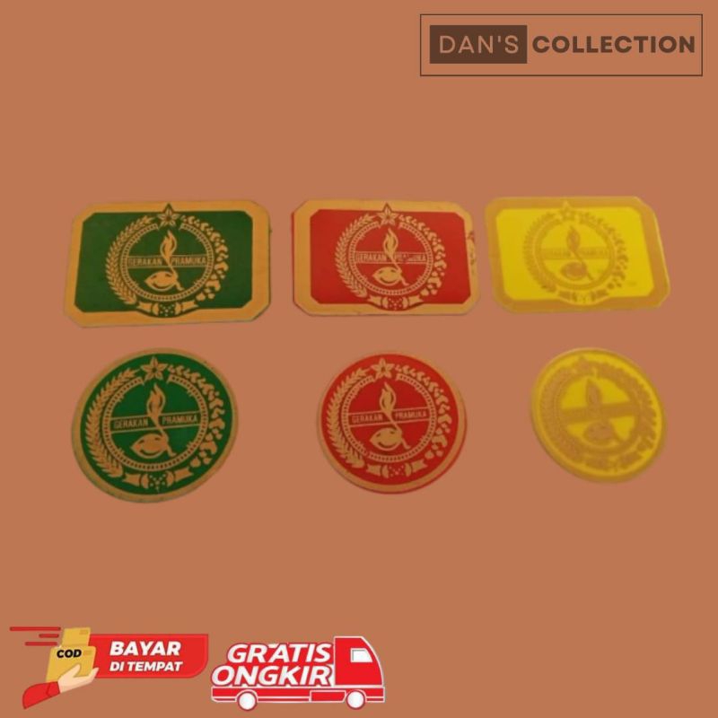 Jual Tanda Topi Pramuka Mika | Pin Baret Pramuka Mika | Pin Topi Boni ...