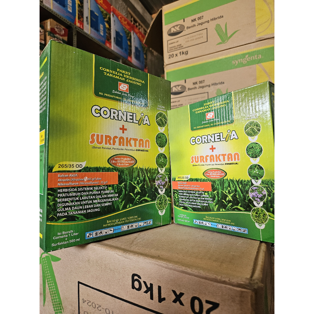 Jual Herbisida CORNELIA + SURFAKTAN 265/35OD l Herbisida Jagung ...