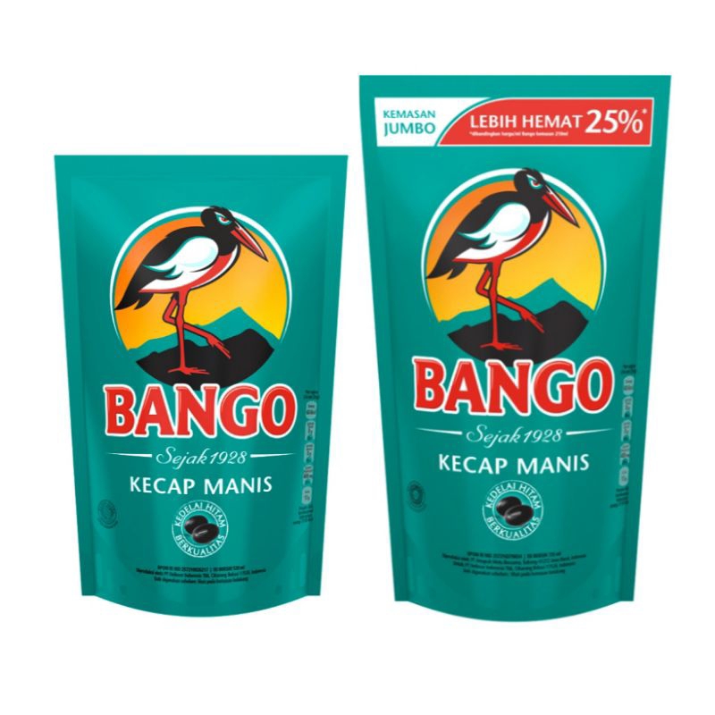 Jual BANGO Kecap Manis pouch besar reffil | Shopee Indonesia