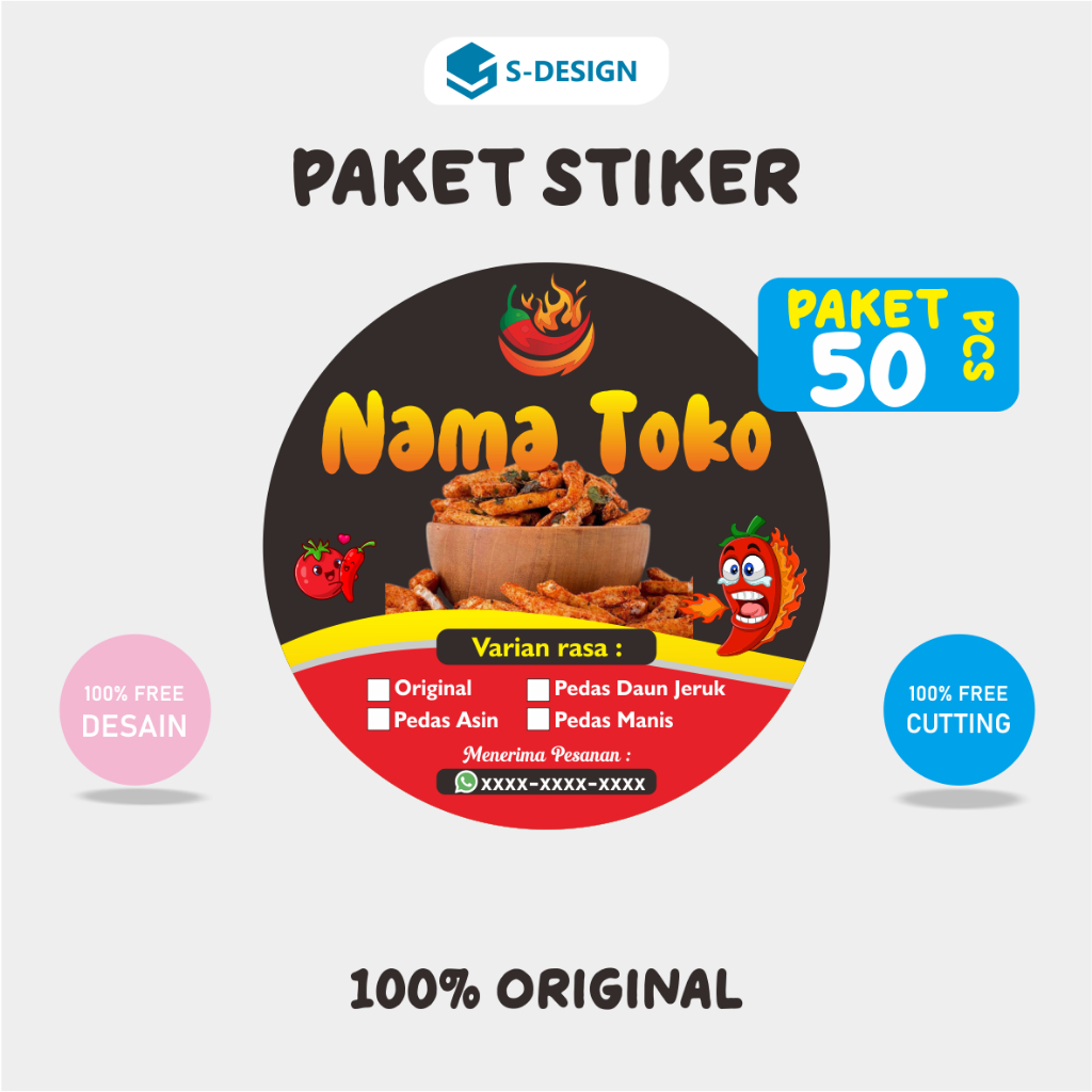 Jual STIKER PAKET 50PCS / STIKER / STICKER / STIKER PAKET / STIKER ...