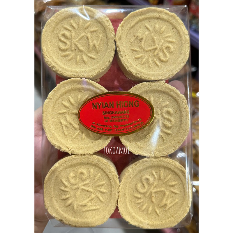 Jual Kue Bulan Gula Merah Skw Mini / Jai Thong Koh Mini Kecil / Nyiat ...