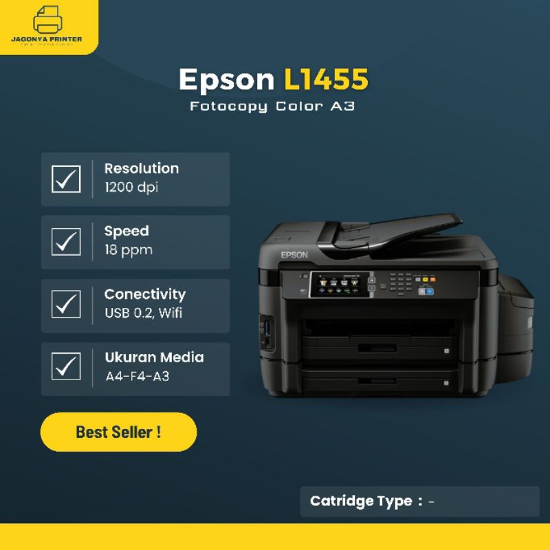 Jual Epson L1455 Printer Multifungsi A3 (Scan Copy Print) | Shopee ...