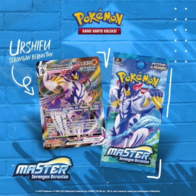 Jual Booster kartu Pokemon Master Serangan Beruntun s5r indonesia . baca deskripsi | Shopee ...