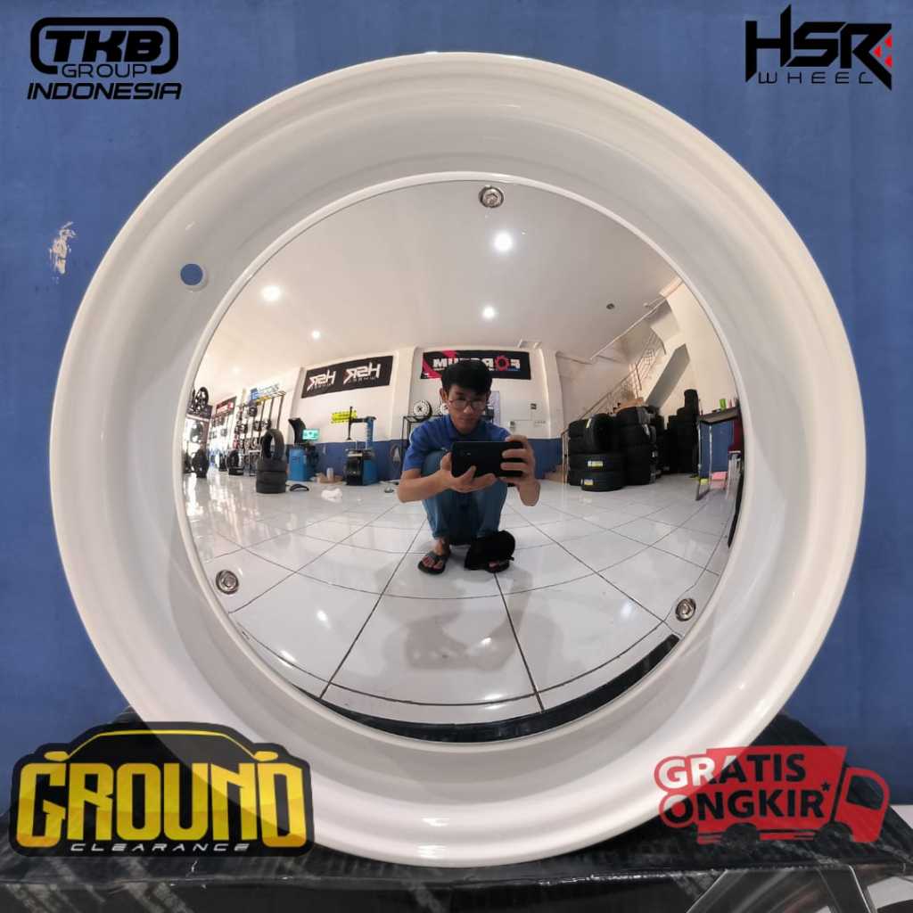 Jual VELG MOBIL CLASIC HSR MIRROR R14 PCD 4X100-4X114,3 WULING AIR EV ...