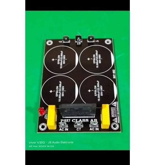 Jual kit psu ampli 4.elco bahan pcb pertinak | Shopee Indonesia