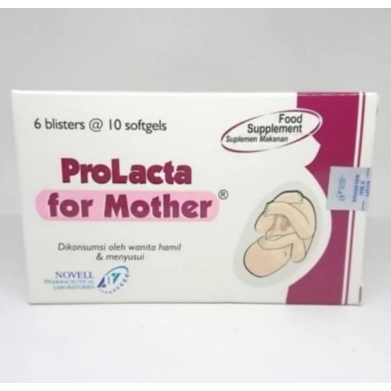 Jual Prolacta For Mother Box Isi 60 Softgels | Shopee Indonesia