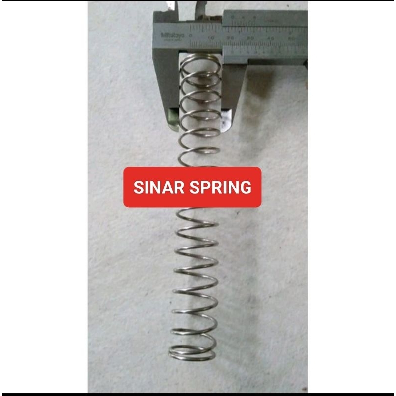 Jual spring tekan stenlissteel 1.5 mm | Shopee Indonesia