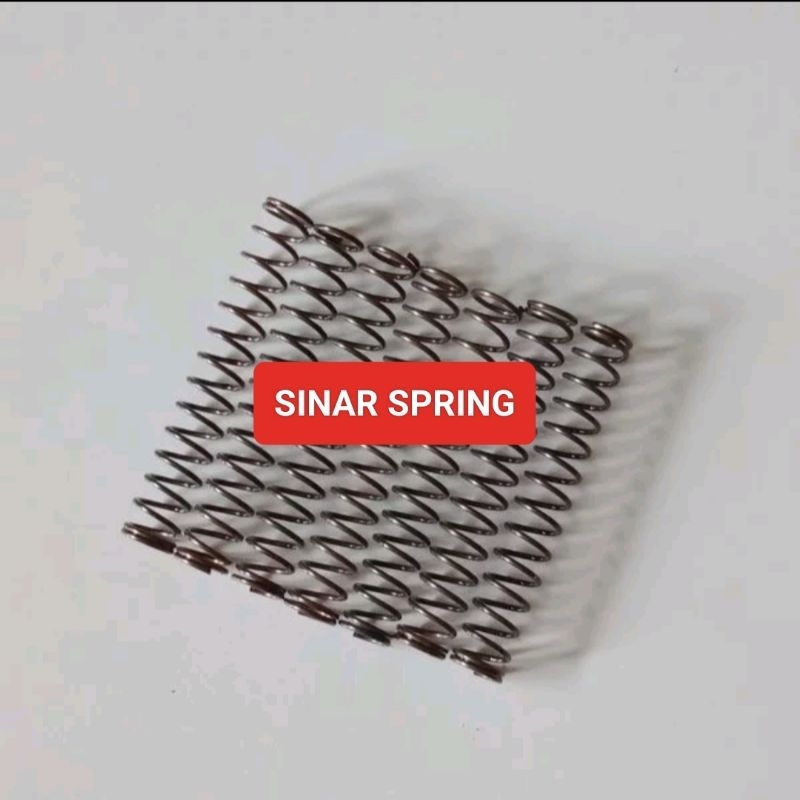 Jual spring tekan baja 1.3 mm x od 12 -13 mm x panjang 80 mm | Shopee ...