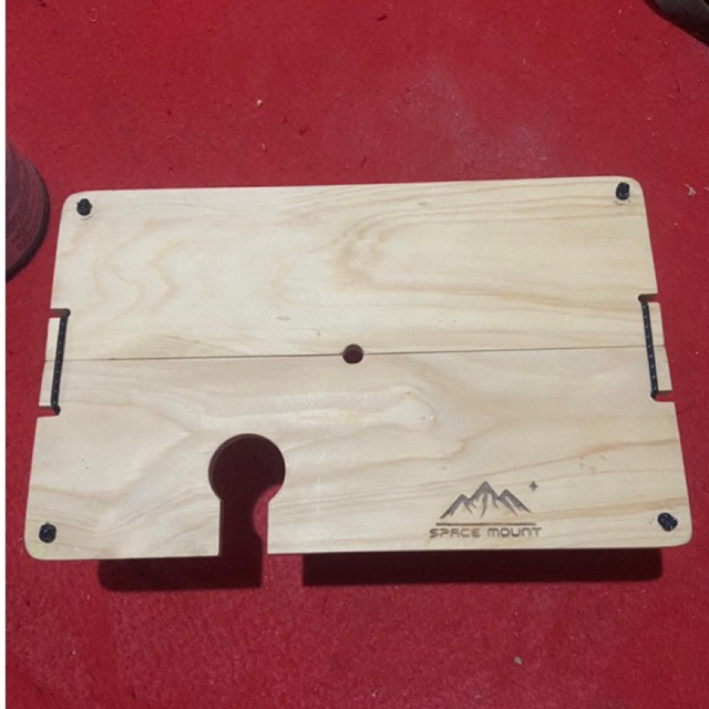 Jual Meja Lipat mini Ultralight kayu/Wood folding mini table/Meja ...