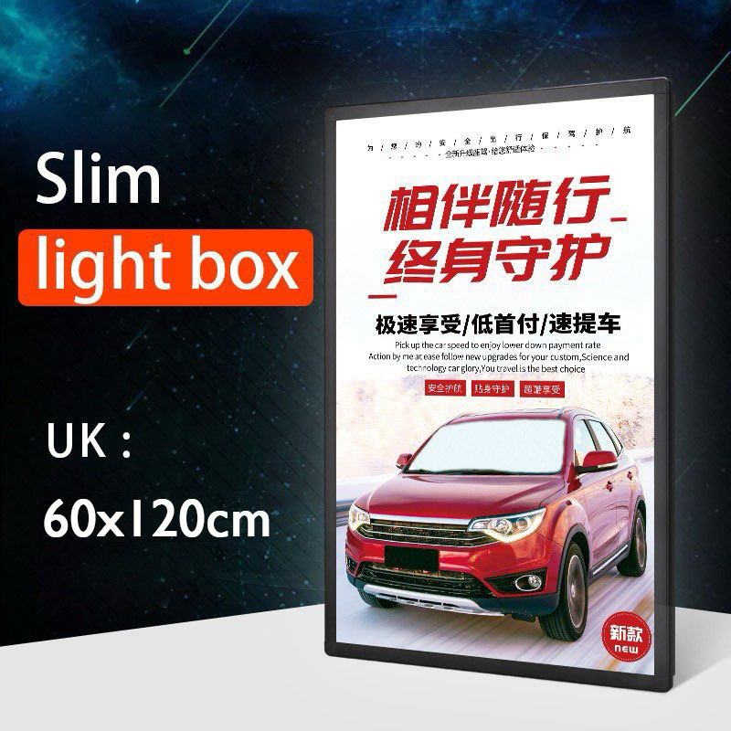 Jual Slimlite Magnetic Light Pro 60x120cm - Slim Light Box LED Neon Box ...