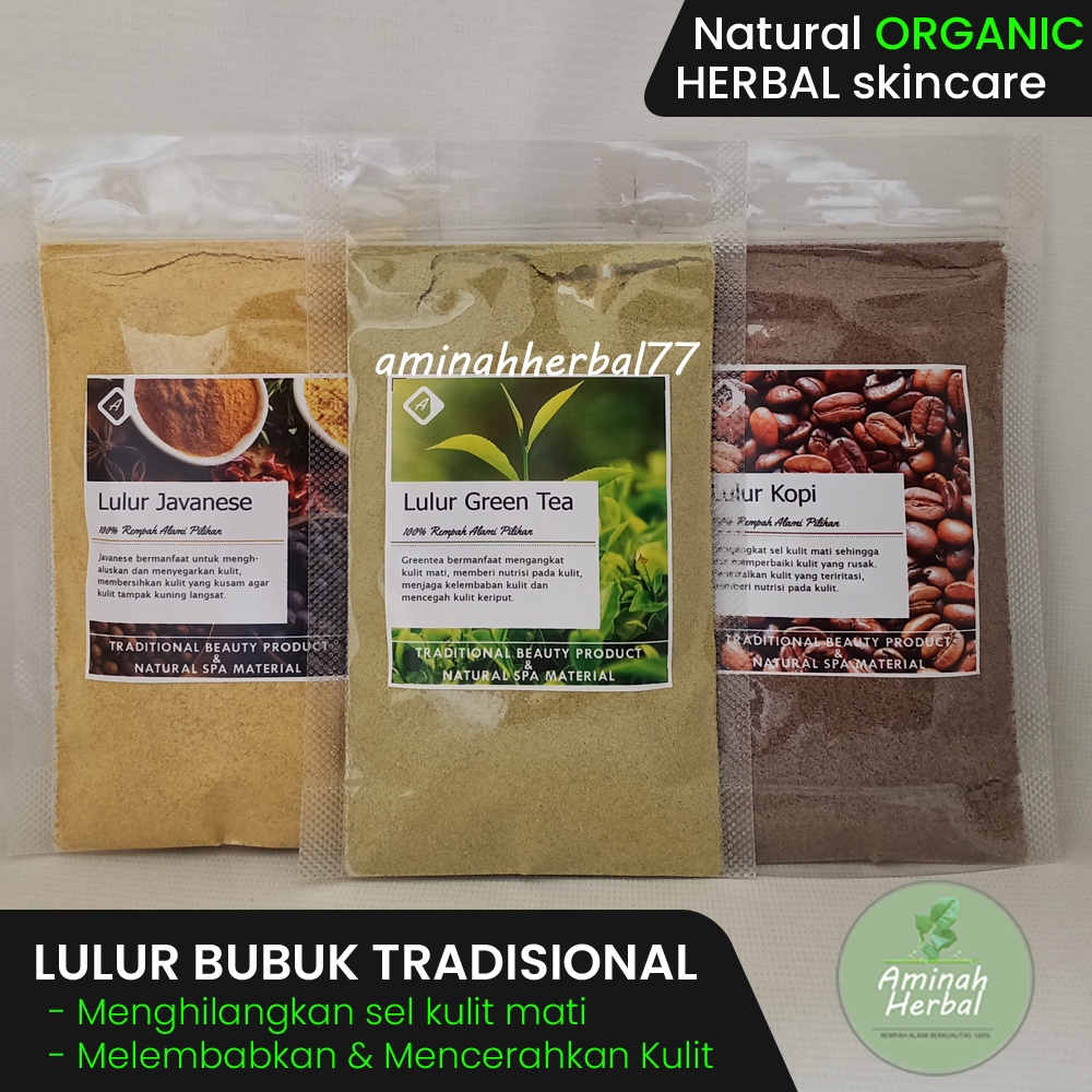 Jual LULUR JAVANESE (500g) / JAVANESE BODY SCRUB / LULUR BUBUK ...