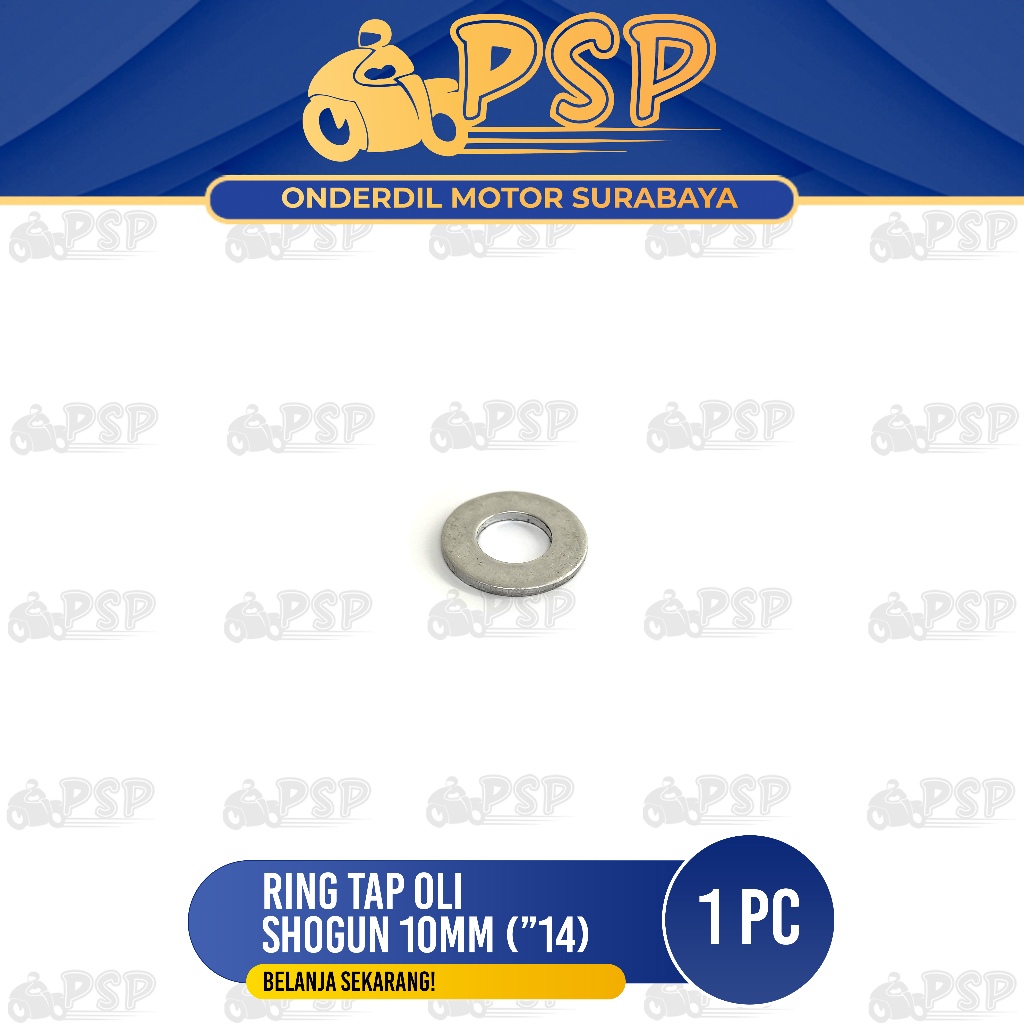 Jual Ring Tap Oli Shogun "14 (Harga Per 1 PCS) - Ring Reng Plat Baut ...