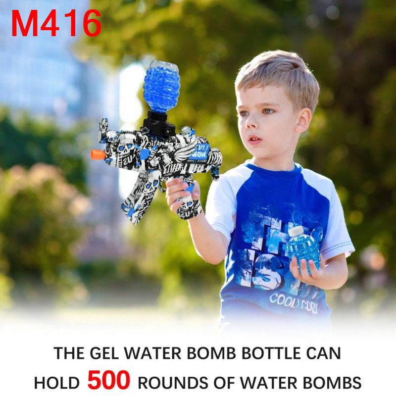 Jual Hydrogel Impact Gun Mainan Anak Elektrik Pistol Gel Peluru Tembak ...