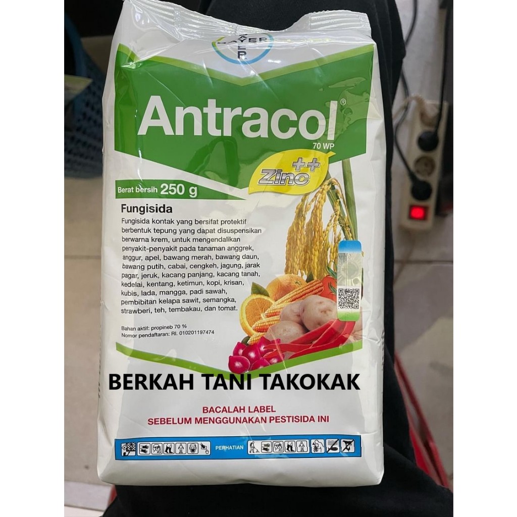 Jual Fungisida Antracol 70WP + Zinc 250gram,500gram,1kg gram | Shopee ...