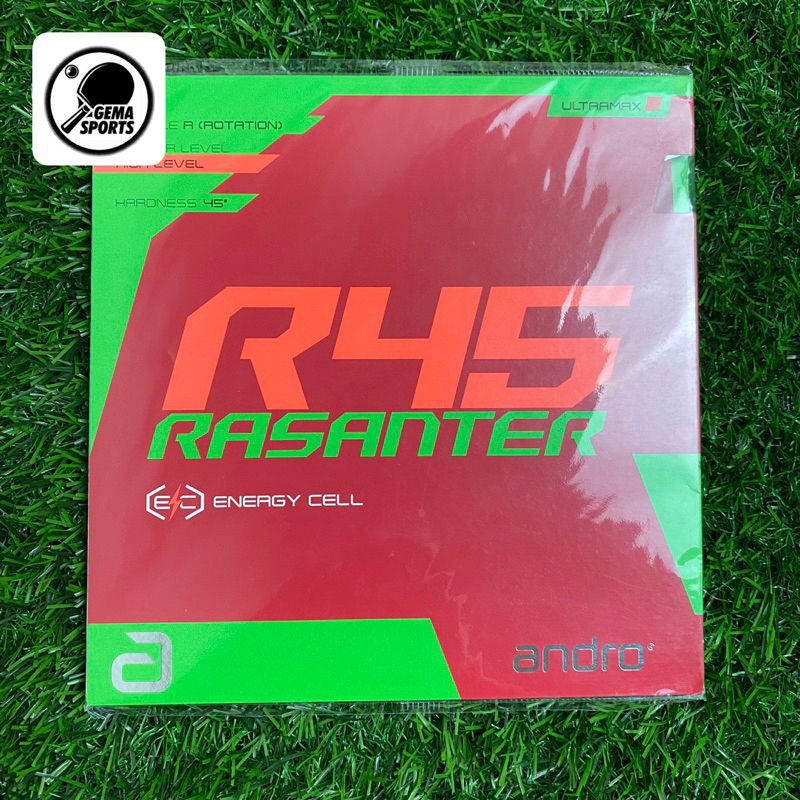 Jual Karet Bat Tenis Meja Pingpong Andro Rasanter R45 Energy Cell ...