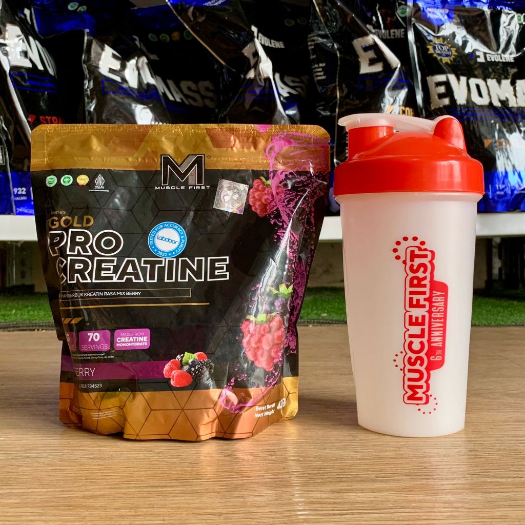 Jual M1 Pro Creatine 420 gram Pouch 70 serving Monohydrate Muscle First ...