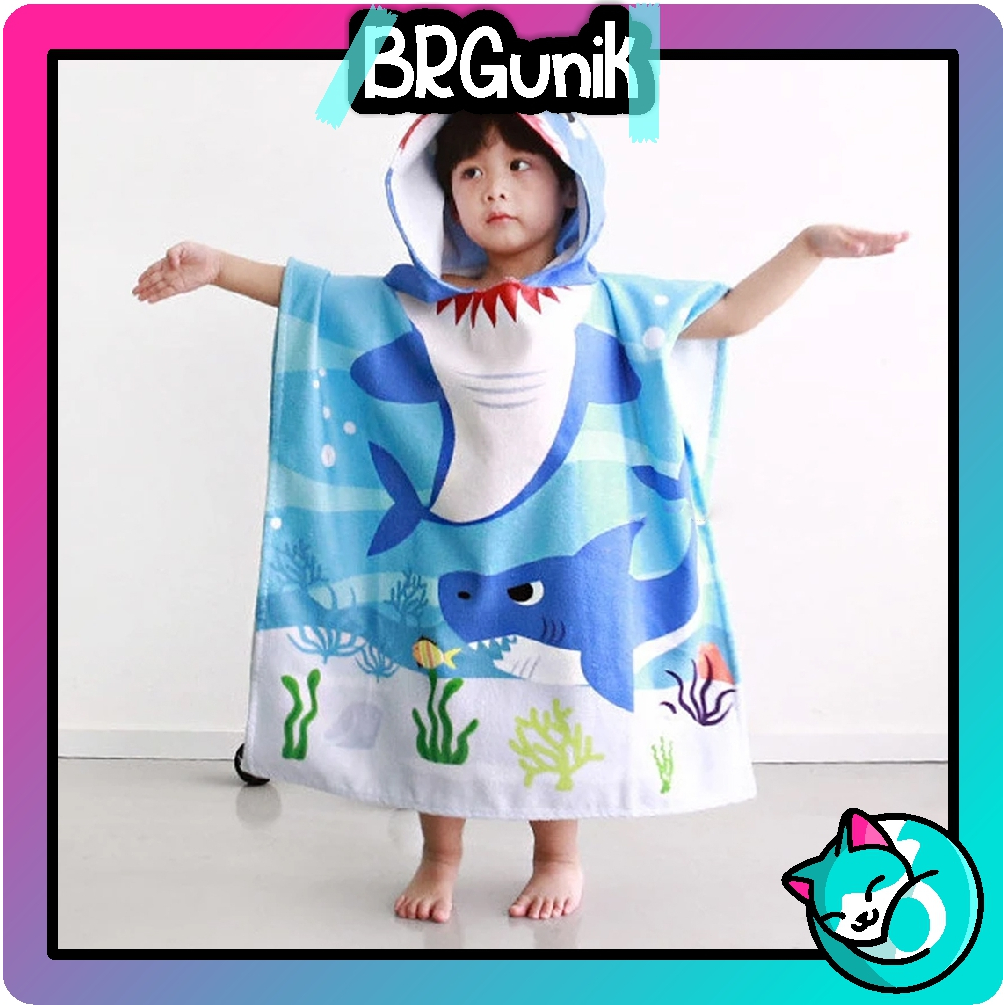 Jual BRGUNIK Handuk Renang Anak Tebal/ Handuk Ponco gramasi 250/ Handuk ...