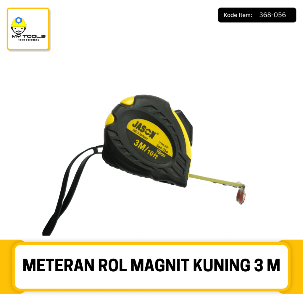 Jual METERAN ROL MAGNIT KUNING JASON | Shopee Indonesia