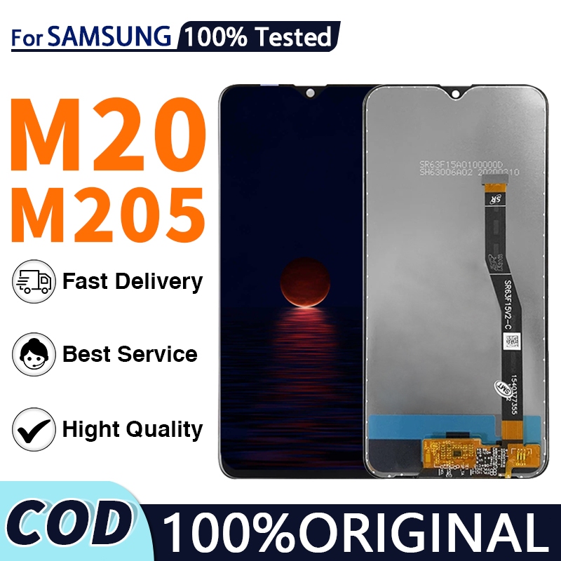 Jual 【ORIGINAL】LCD for Samsung M20 M205 ORIGINAL 100% FULLSET ...