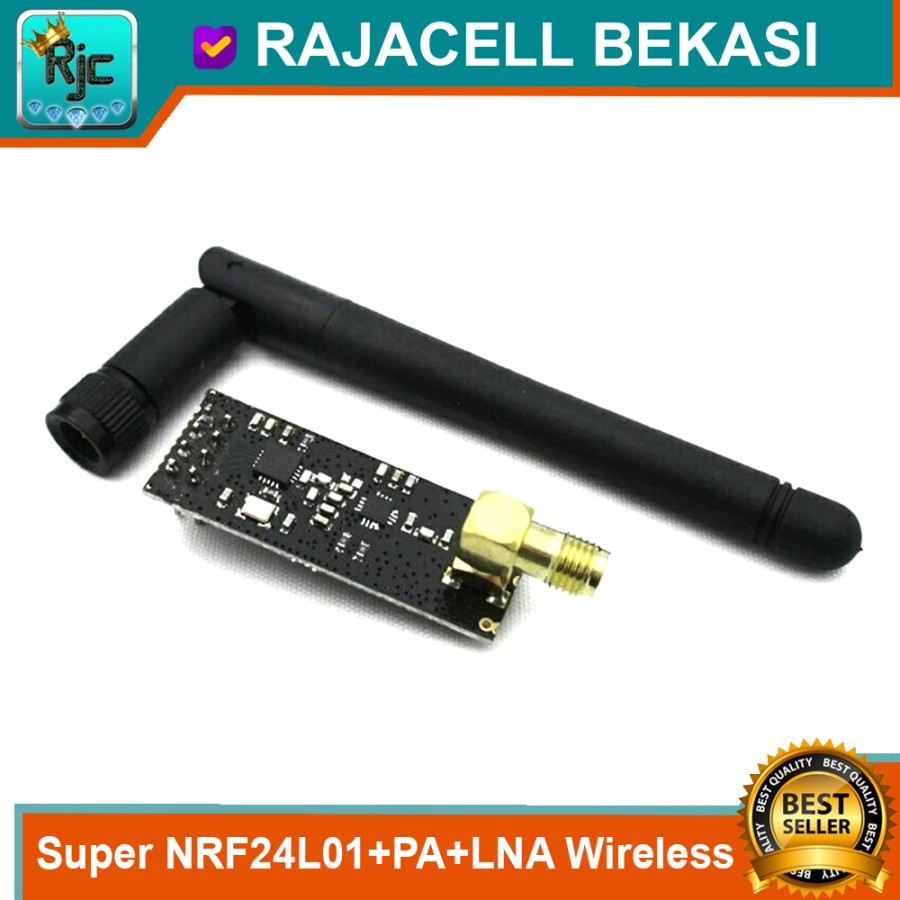 Jual Super NRF24L01+PA+LNA Wireless Module 1100M Long Distance Arduino ...