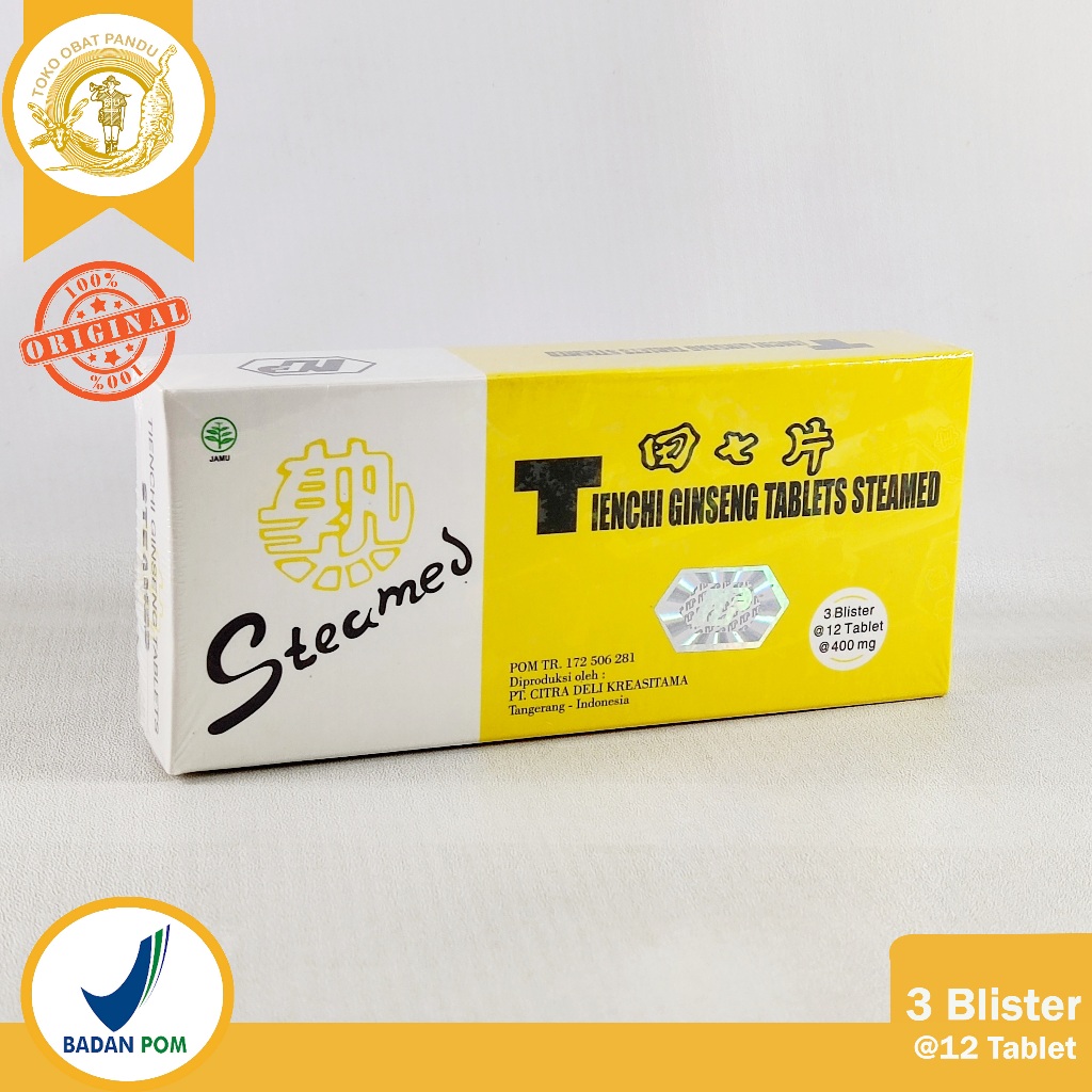 Jual TIENCHI TABLETS (STEAMED) / OBAT PERTUMBUHAN ANAK | Shopee Indonesia