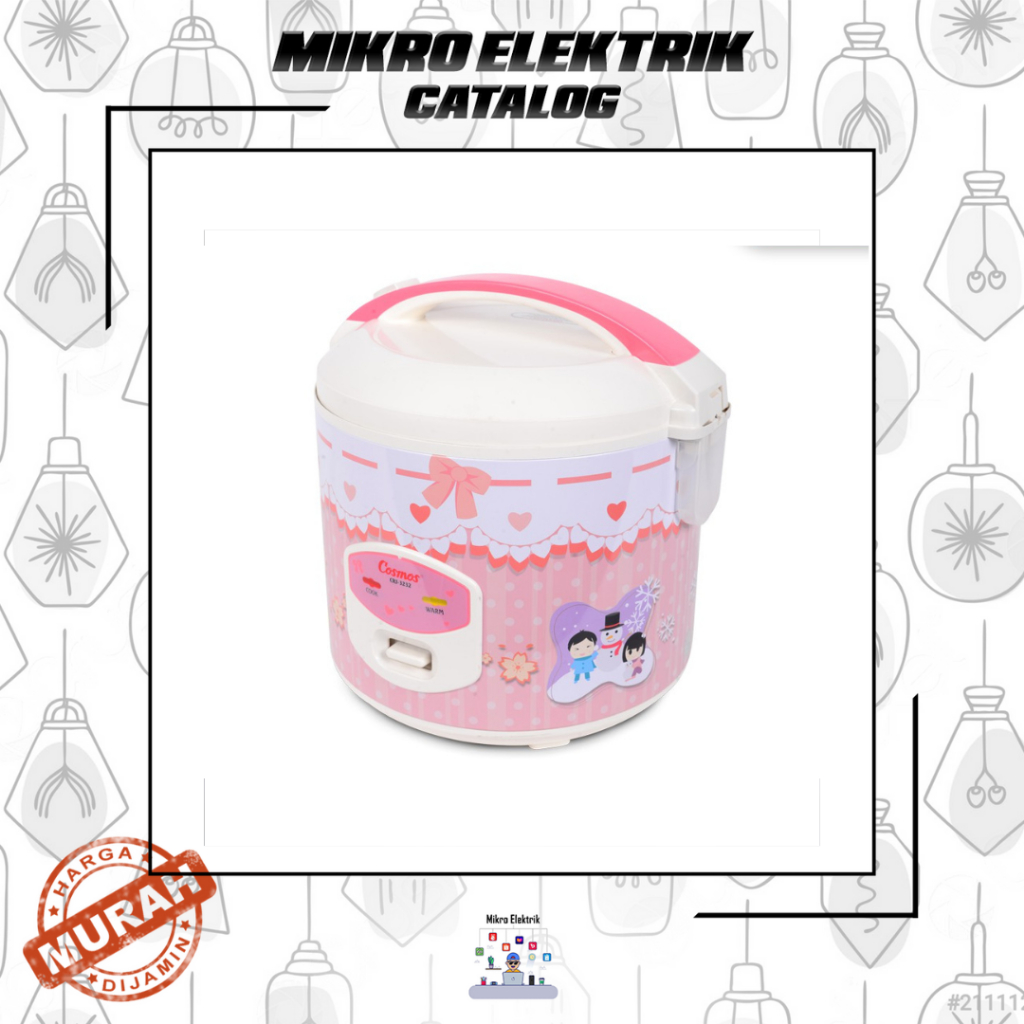 Jual [ Cosmos ] Magic Com Rice Cooker Cosmos CRJ 3232 - Kapasitas 2 ...