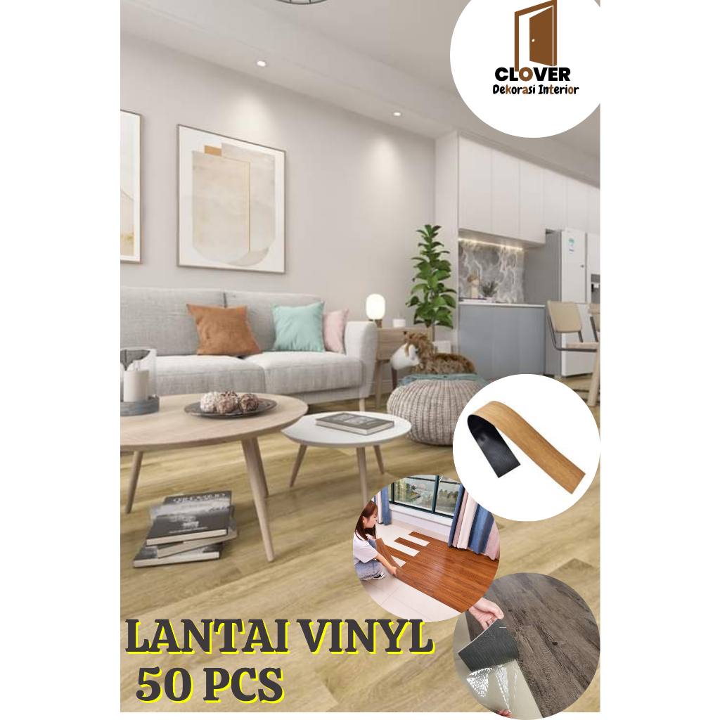 Jual TERMURAH!!!!! HARGA PABRIK!! 50 PCS !!! Lantai Vinyl Sticker Sudah ...