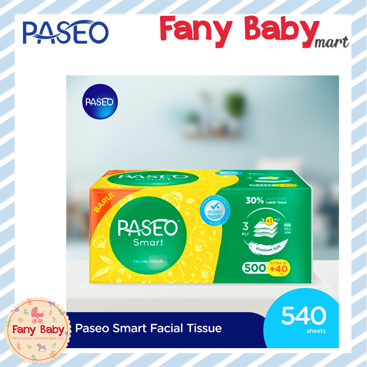 Jual PASEO SMART FACIAL SOFT PACK 540 PLY MT | Shopee Indonesia