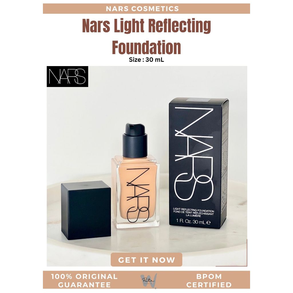 Jual NARS Light Reflecting Foundation • 30ml | Shopee Indonesia