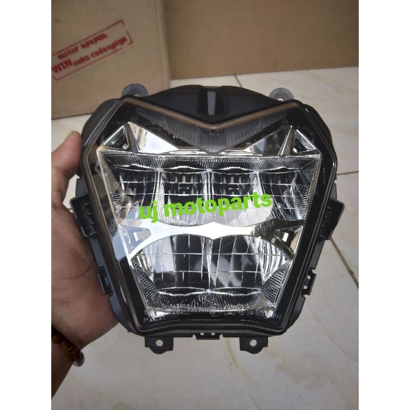 Jual ORIGINAL BARU REFLEKTOR LAMPU DEPAN HEADLAMP KLX klx 230 150 Led ...