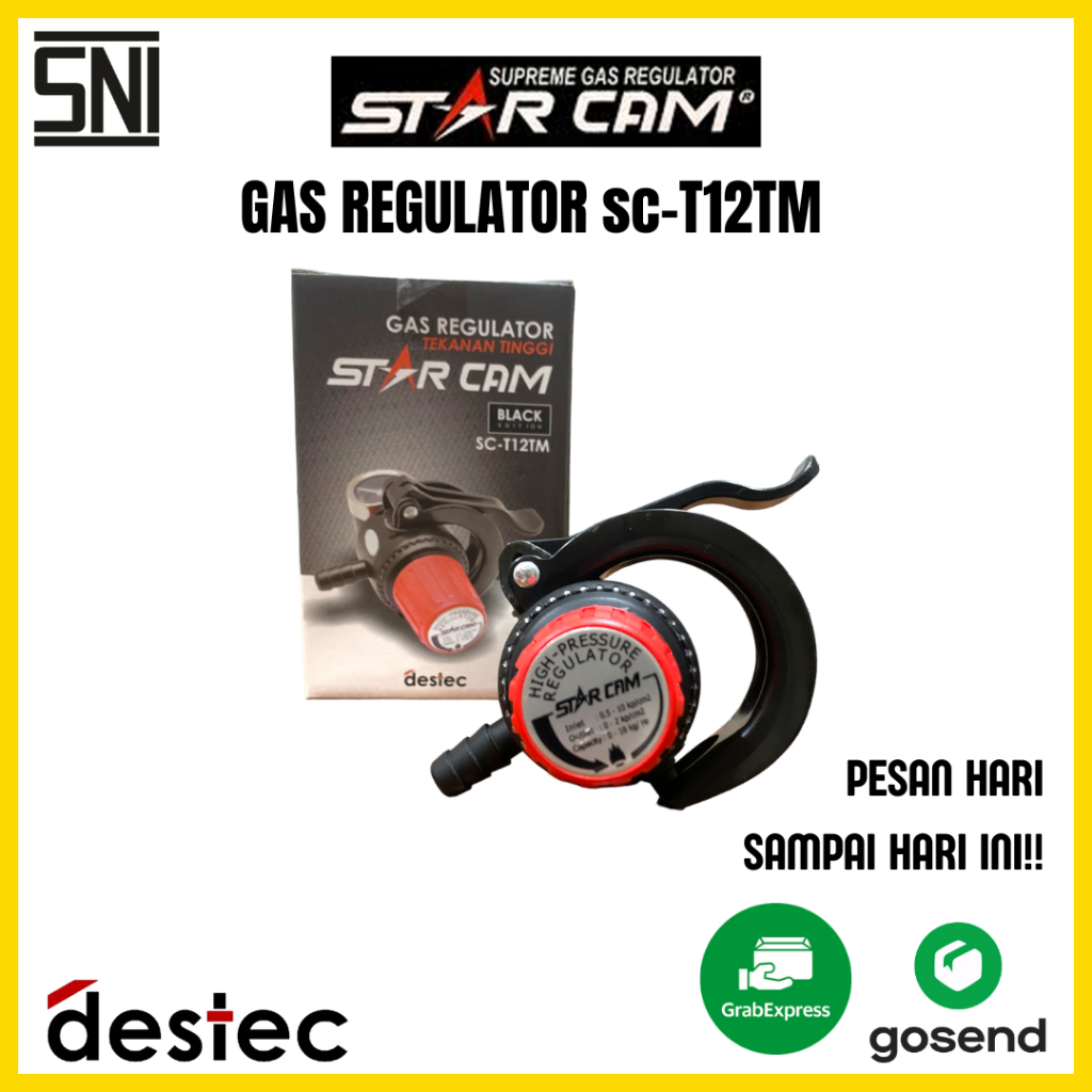 Jual Regulator Gas StarCam SC-T12TM High Pressure Tekanan Tinggi dengan ...