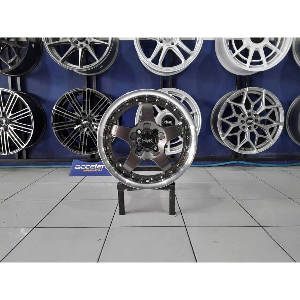 Jual VELG MOBIL MODEL BINTANG R15 HSR BOB JC230 HSR R15X65 H4x100 ET42 ...