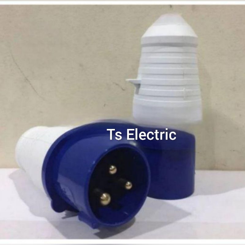 Jual Industrial plug 3P 16A plug Mounting/3 kaki 16A made in china ...
