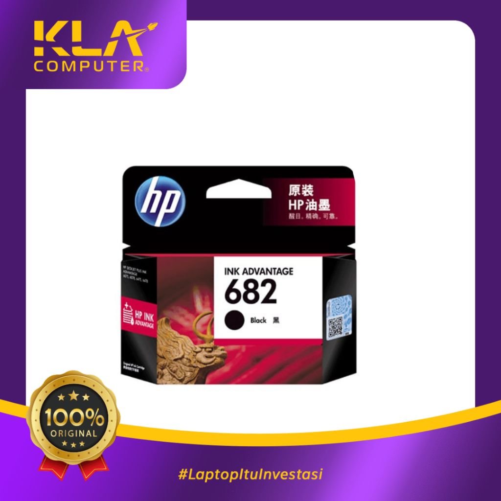 Jual HP 682 Black & Color Ink Advantage Cartridge Tinta Printer ...