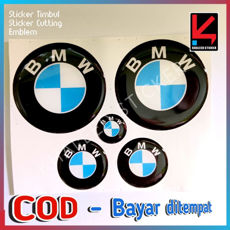 Jual Sticker emblem BMW Stiker timbul stiker motor emblem Nmax Aerox ...