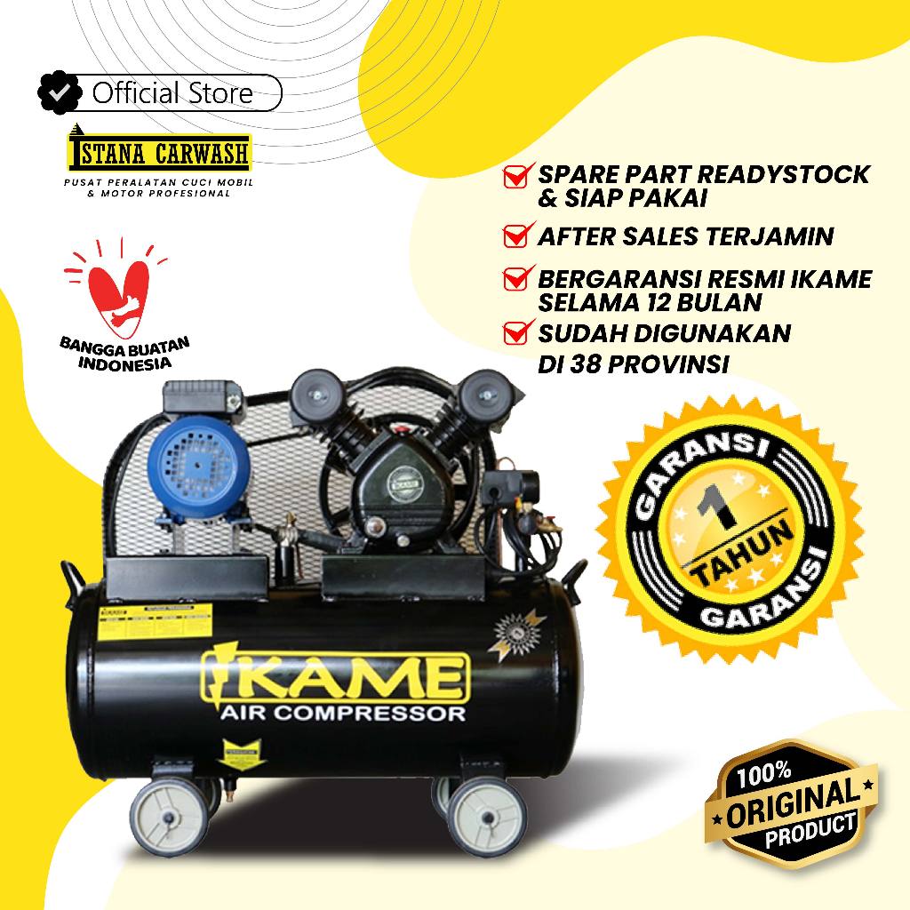 Jual Kompresor Udara / Kompresor Angin Listrik / Air Compressor 1 PK ...