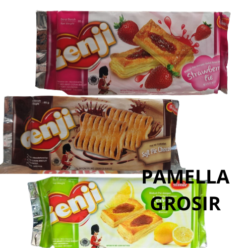 Jual GENJI PIE 85 GRAM SNACK makanan ringan jajanan cemilan camilan ...