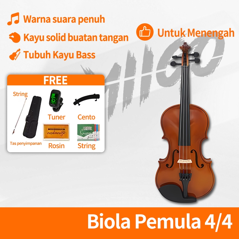 Jual Violin 4/4 biola untuk dewasa remaja alat musik gesek biola anak ...