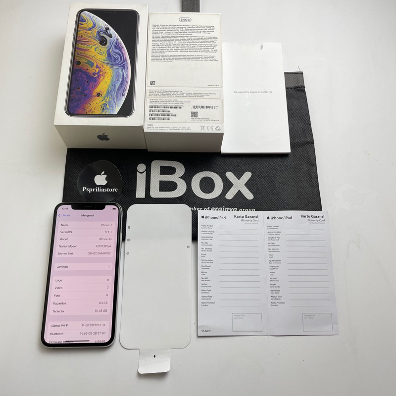 Jual Iphone XS IBOX 64GB FULLSET ORI 100% | Shopee Indonesia