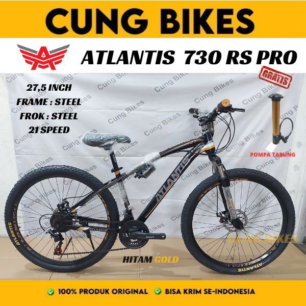Jual Sepeda Gunung Atlantis MTB 24 26 inch 735 dan 27,5 inch 730 ...