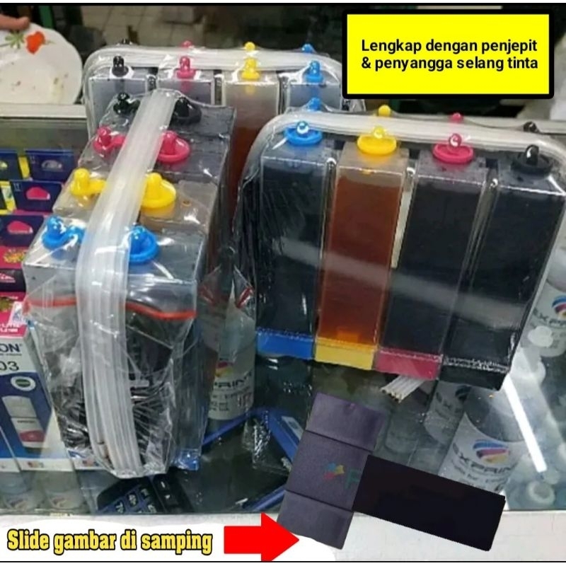 Jual Tabung ciss Infus printer |isi 100 ml..Lengkap | Shopee Indonesia