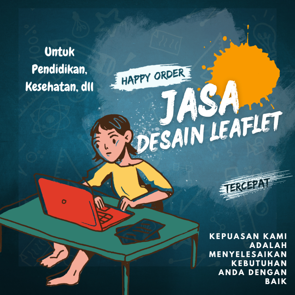 Jual Jasa Pembuatan Leaflet, Brosus Untuk Sekolah, Kuliah, Pendidikan ...