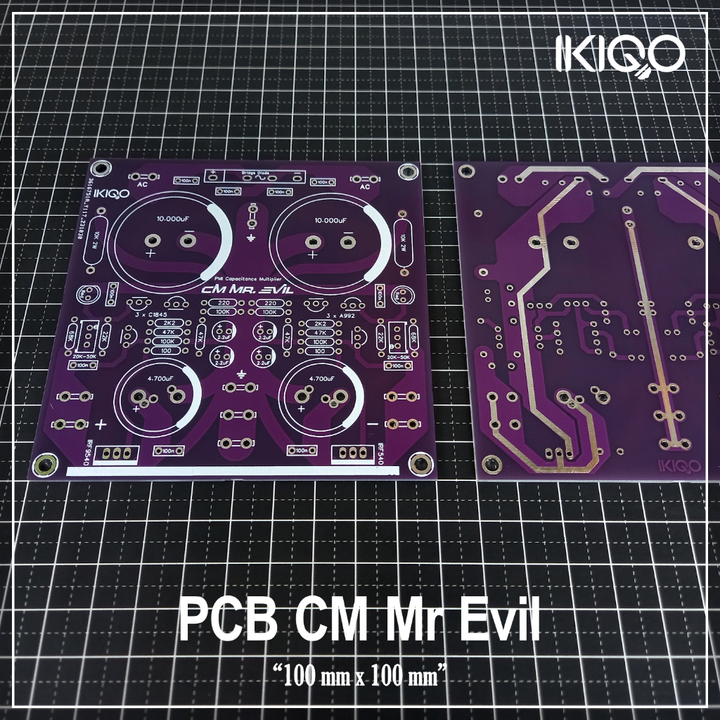Jual PCB PSU CM Mr Evil PMI Capacitance Multiplier Double Layer ...