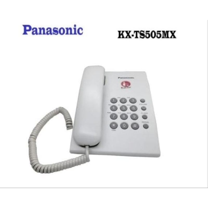 Jual PANASONIC KX-TS505MX PUTIH | Shopee Indonesia