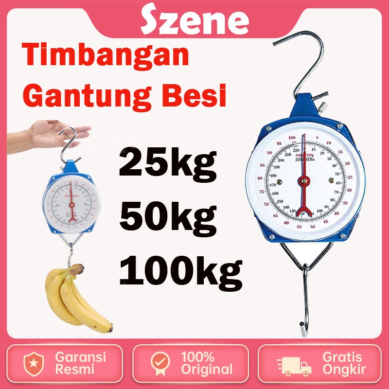 Jual Timbangan Gantung Besi 25KG/50KG/100KG | Shopee Indonesia