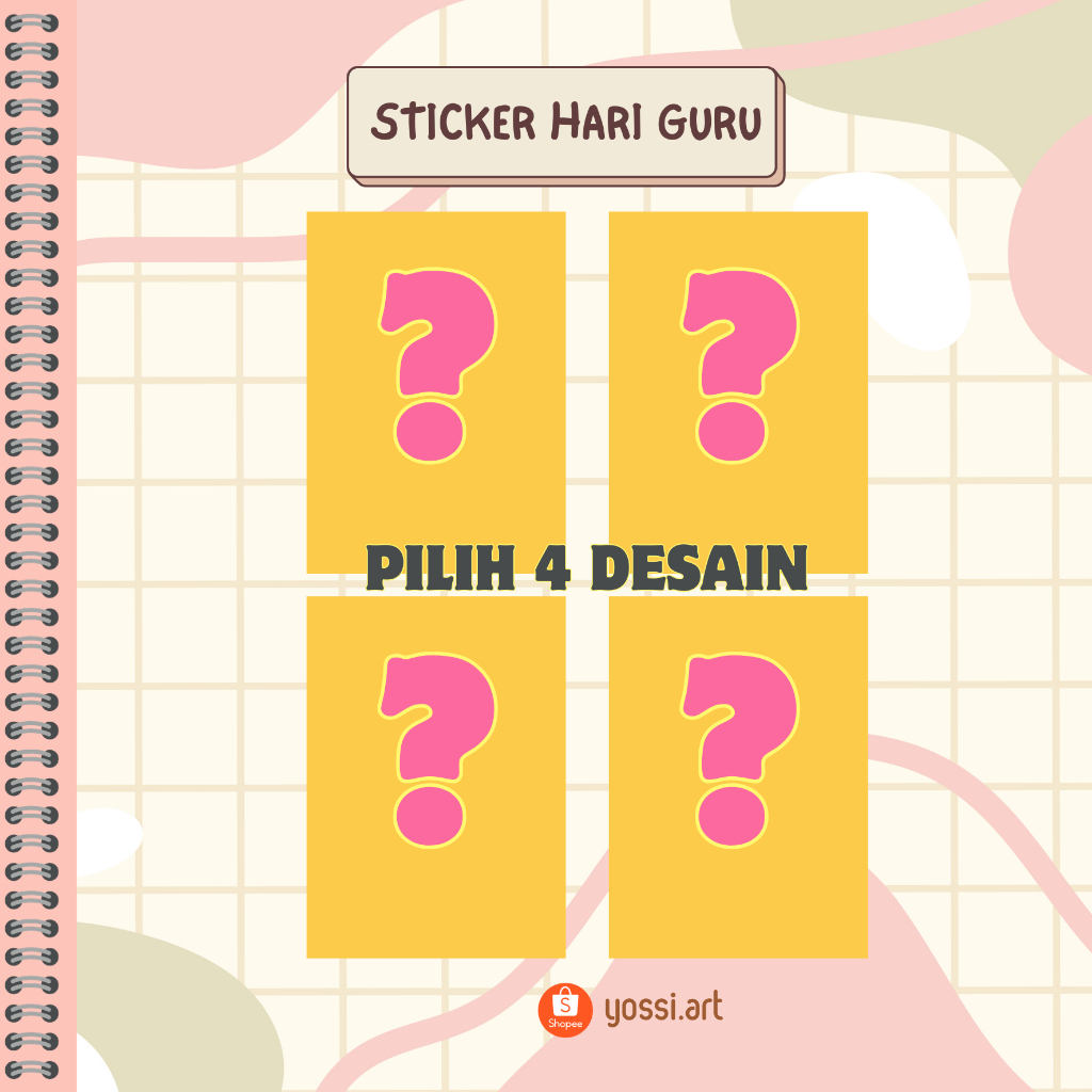 Jual STIKER HARI GURU MINIMAL PEMBELIAN 3PCS | Shopee Indonesia